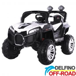 Quad na akumulator za decu Delfino Off Road 2099 4x4 Beli DEL-2099W-W